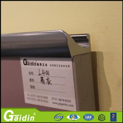 China kitchen accessories interior foggy siver 96mm aluminum furniture handle for sale