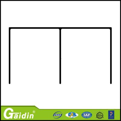 China anodized hotel 6063 3000mm bedroom OEM sliding door aluminum profiles for sale