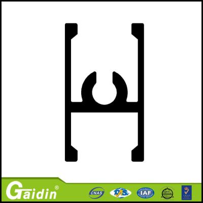 China anodized hotel 6063 extrude bedroom OEM sliding door aluminum profiles for sale