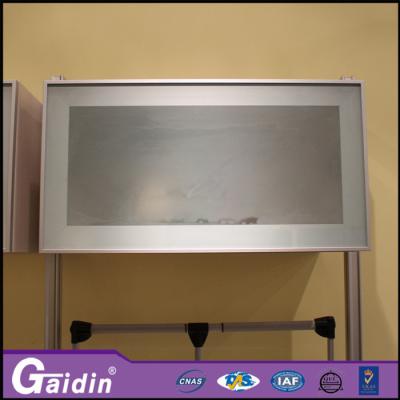 China anodized glass insert T5 Foshan electrophoresis aluminum door frame for sale