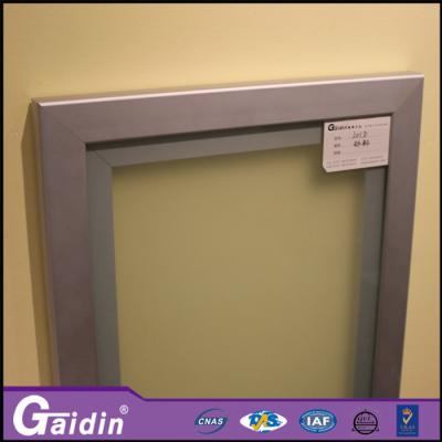 China anodized glass insert factory supply bathroom kitchen cabinet aluminum door frame for sale