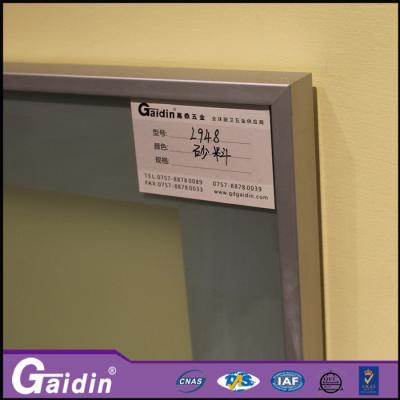 China anodized 1000 to 6000mm T5 factory supply kitchen cabinet aluminum door frame for sale