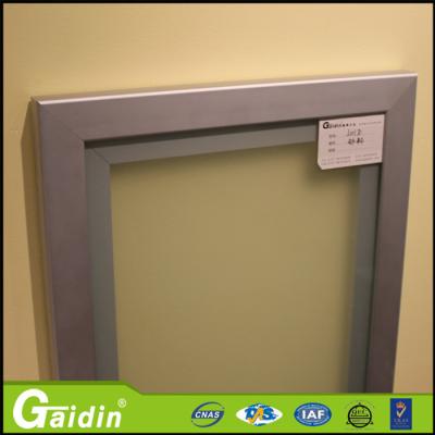 China anodized T5 toilet electrophoresis kitchen cabinet aluminum door frame for sale