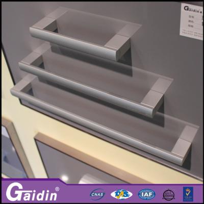 China bathroom drawer european style on time shipping 128mm shining aluminum cabinet handle for sale
