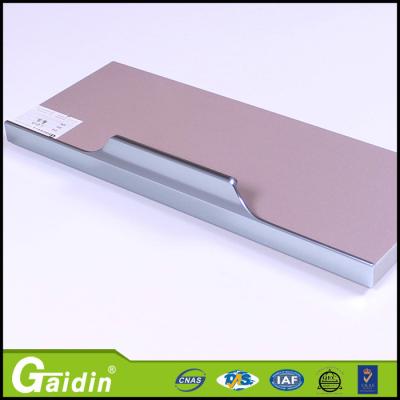 China funiture external door handle hardware aluminum profile handle for kitchen cabinet for sale