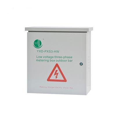 China Three-phase outdoor low-voltage metering box (metal box body)；OEM single-phase din rail meter, supplier of low-voltage metering box, buy split-type electricity meter for sale