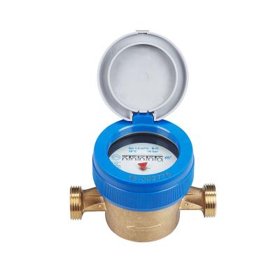 China Single jet series water meter LXS-13D3；DN15 single jet water meter, single jet water meter price, OEM single jet meter for sale