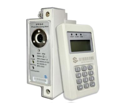 China Single-phase GPRS Smart Prepaid Electricity Meter with Class 1.0 Accuracy, Remote Control, and Supports 4G, NB IoT, LoRa, Wi Fi, Ethernet for sale