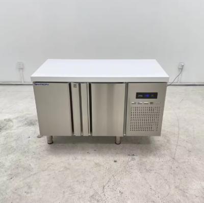 China Customizable Workbench Fridge Stainless Steel Workbench Refrigerator for sale