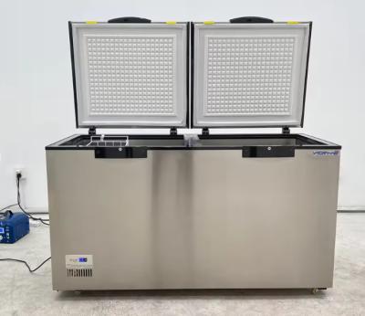 China Stainless Steel Ice Cream Chest Freezer Supermarket Ice Cream Deep Freezer for sale