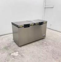 Quality Horizontal Medical Chest Freezer 860L 304/201 SS Commercial Deli Display Fridge for sale