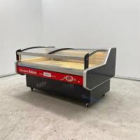China Customizable Commercial Meat Display Cooler with Adjustable Lighting 220L 0-8C for Supermarket Butcher Shop for sale