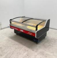 China Customizable Commercial Meat Display Cooler with Adjustable Lighting 220L 0-8C for Supermarket Butcher Shop for sale