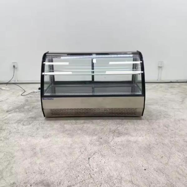Quality Stainless Steel Cake Display Cabinet Pastry Commercial Cake Display Fridge for sale