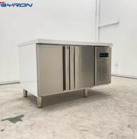 China Stainless Steel Pull Open Commercial Refrigerated Workbench Freezer 1200mm 175L for sale