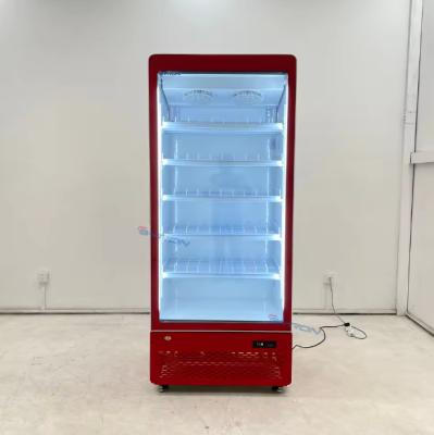 China Freestanding Beverage Cooler Refrigerator Glass Fronted Drinks Fridge for sale