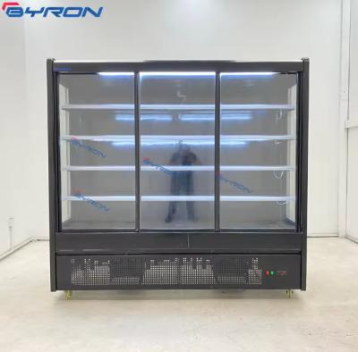 China Open Vertical Multideck Display Fridge OEM Refrigerated Showcase for sale