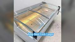 Commercial Deli Meat Fridge for Supermarket Fresh Display