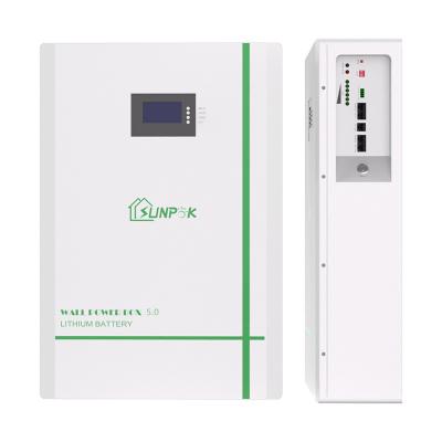 China 6000 Cycle Lifepo4 48v 100ah Battery Wall Mounted Long Life for sale