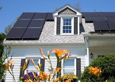 China 3kva 5kva Hybrid Solar Panel Power System With Battery MSDS for sale
