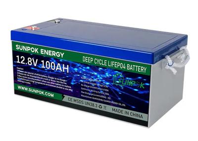 China Bms 12V 200ah Deep Cycle Lithium Battery Rechargeable For RV and Marine for sale