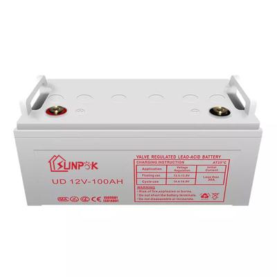 Cina Carretto di golf solare di Sunpok lifepo4 12v 50ah 100ah 120ah 150ah 200ah 300ah 400ah rv in vendita