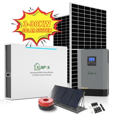 China LiFePo4 Battery Off Grid Photovoltaic System Wind And Solar Power Systems for sale