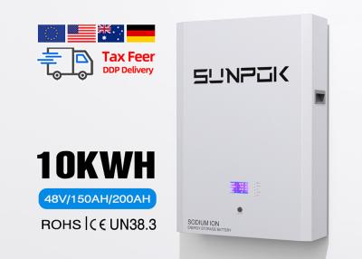 China High Capacity Sodium Ion Battery 48V 100AAh 200Ah 30kwh 6000 Cycles for sale