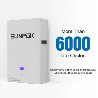 China RS232 Sodium Ion Battery High Safety Output Power Range 5-30 KWh for sale