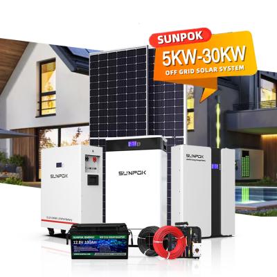 China 48V 100AH 120AH Solar Battery For Hybrid Solar System 6KWH 12KWH 18KWH 24KWH 30KWH for sale