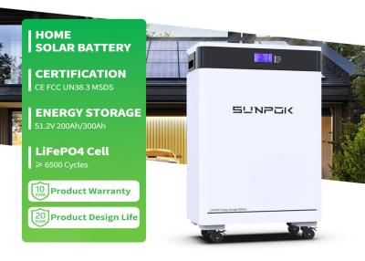 Cina 10kwh 15kwh 20kw Lifepo4 48v 200ah Sistema di energia solare Batteria al litio-ione fosfato in vendita