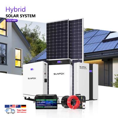 China 3-Phase Solar System Module 50Kw MPPT Controller Complete 6Kw 8Kw 10Kw 12Kw Photovoltaic Panel Kit for sale