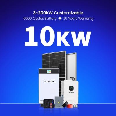 China 10kw Home Module Kit Price 10kw 20kw 50kw Panel Set 100kw Pv Power Buy Solar Energy Storage off Grid Solar Power System for sale