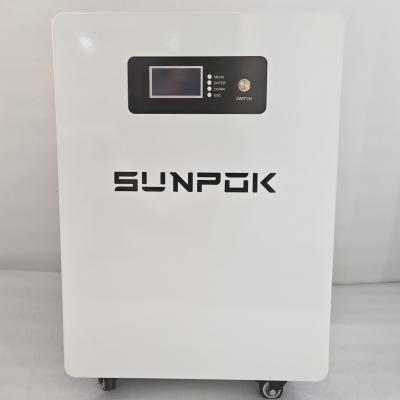 中国 垂直ソーラー7KWH 300AhリチウムイオンバッテリーパックLifepo4 25.6V高品質モバイル垂直ソーラーバッテリー 販売のため