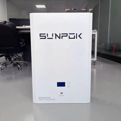 China 51.2V Battery Powerwall 10kwh Wall Power Supply Sodium Ion Battery 48V Pack 10 kw Sodium Ion Battery 48V for sale