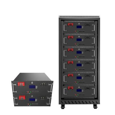 China 51.2v 48v Rack-mounted Lithium Battery 100AH 200AH 300AH LiFePo4 Battery Energy Storage Lithium Battery for sale