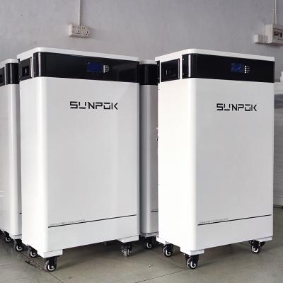 China 300AH 48V Lifepo4 Solar Lithium Battery for Solar System Power Backup 48V 15KWH Lithium Ion Battery for sale