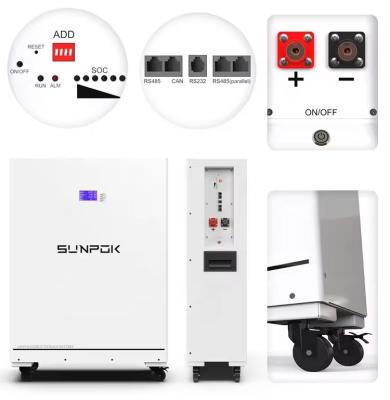 China 48V 51.2V 400Ah LiFePO4 Energy Storage Battery Pack 20kWh LiFePO4 for Home Energy Storage System for sale