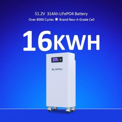 China Lithium Battery 48v 314ah 16kwh Energy Battery 51.2v 300AH 320ah 15KWH 16kwh 51.2v 314ah Power Home Battery for sale
