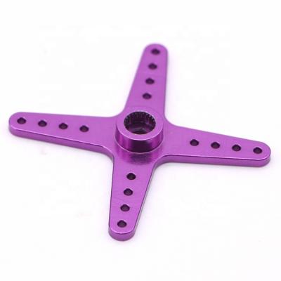 Cina Parti di CNC RC dell'OEM che lavorano micro metallo a macchina servo Horn di alluminio in vendita