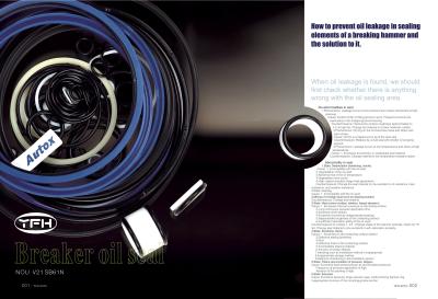 China breaker oil seal for sale