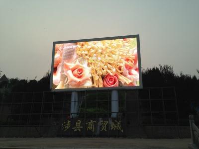 Cina Dimensione all'aperto dello schermo del tabellone per le affissioni 6MM delle esposizioni di LED di RGB P6 2 anni di garanzia in vendita
