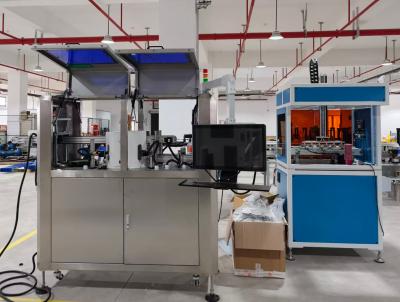 China 10 Cameras IML Cup AI Vision Inspection Machine with Stacking Device 99.5% Accuracy 0.1mm*0.1mm Precision COULD Service for sale