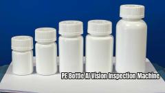 9-Camera AI Vision Inspection Machine For Plastic PE Bottles Pharmacy