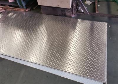 Cina Il modello a quadretti 316L ss di Diamond Stainless Steel Metal Sheet 304 ha impresso lo strato in vendita