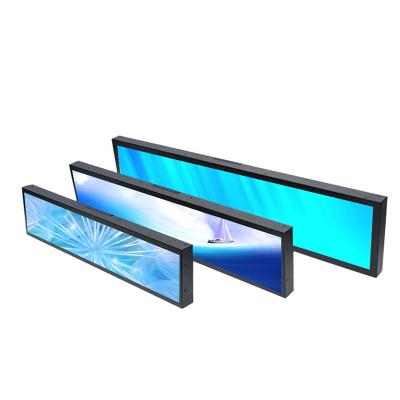 China 35 Inch Stretch Bar LCD Display With 400 Nits Brightness For Advertising Publish for sale