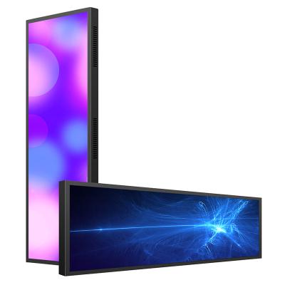 China 36 Inch Stretched Bar Lcd Monitor Bar Lcd Panel With 500Nits Brightness for sale