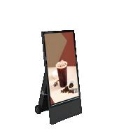 Quality 43 Inch 4K Outdoor Portable LCD Display With 50000MAh Battery Powered for sale