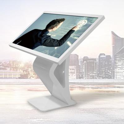 China 43 Inch Full HD Indoor Digital Signage With Stable K Shaped Base For Hotel Lobbies for sale