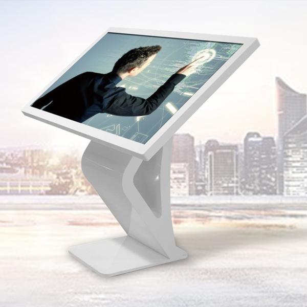 Quality 43 Inch Full HD Indoor Digital Signage With Stable K Shaped Base For Hotel Lobbies for sale